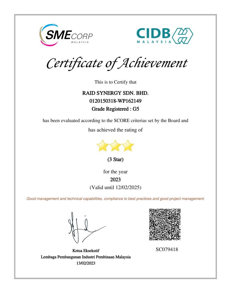 ABOUT US - RAID SYNERGY SDN BHD